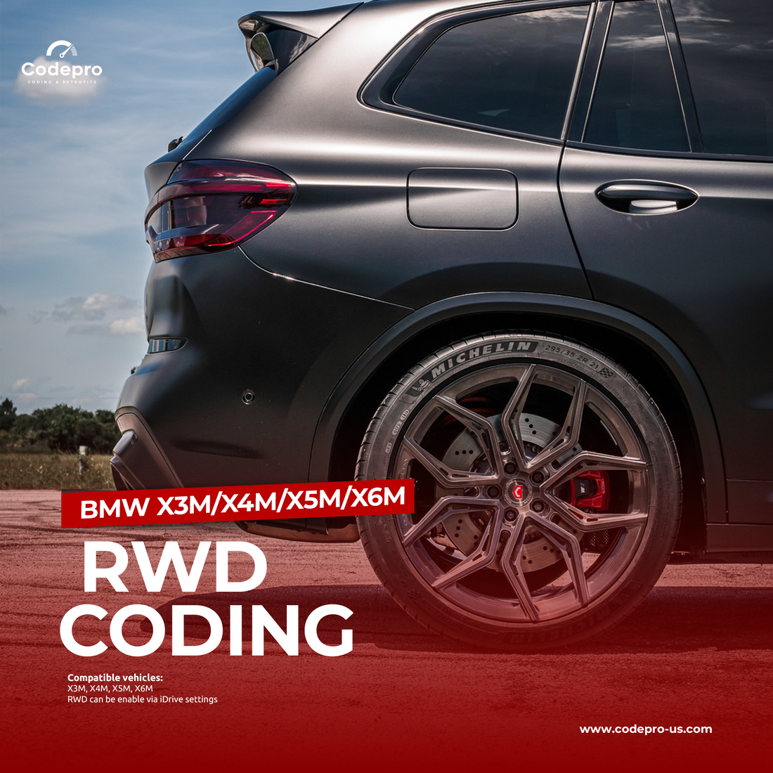 BMW X3M X4M X5M X6M RWD – Codepro